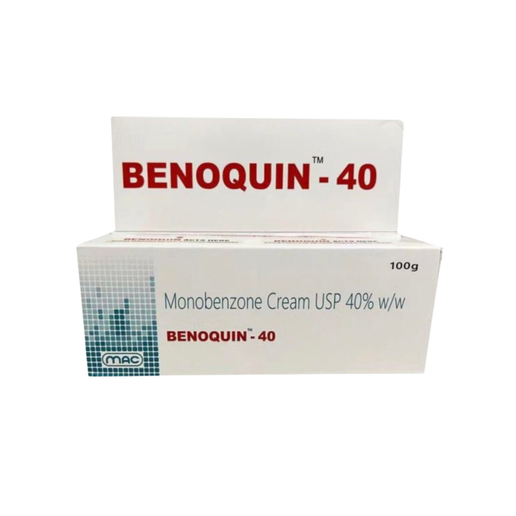Benoquin monobenzone cream USP 40% w/w Tube 100g In Dubai